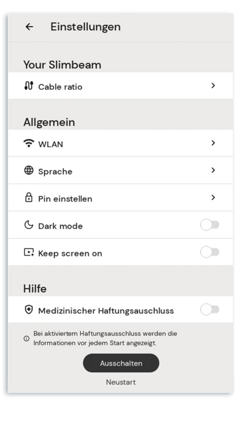 SlimBeam Monitor - Training solution